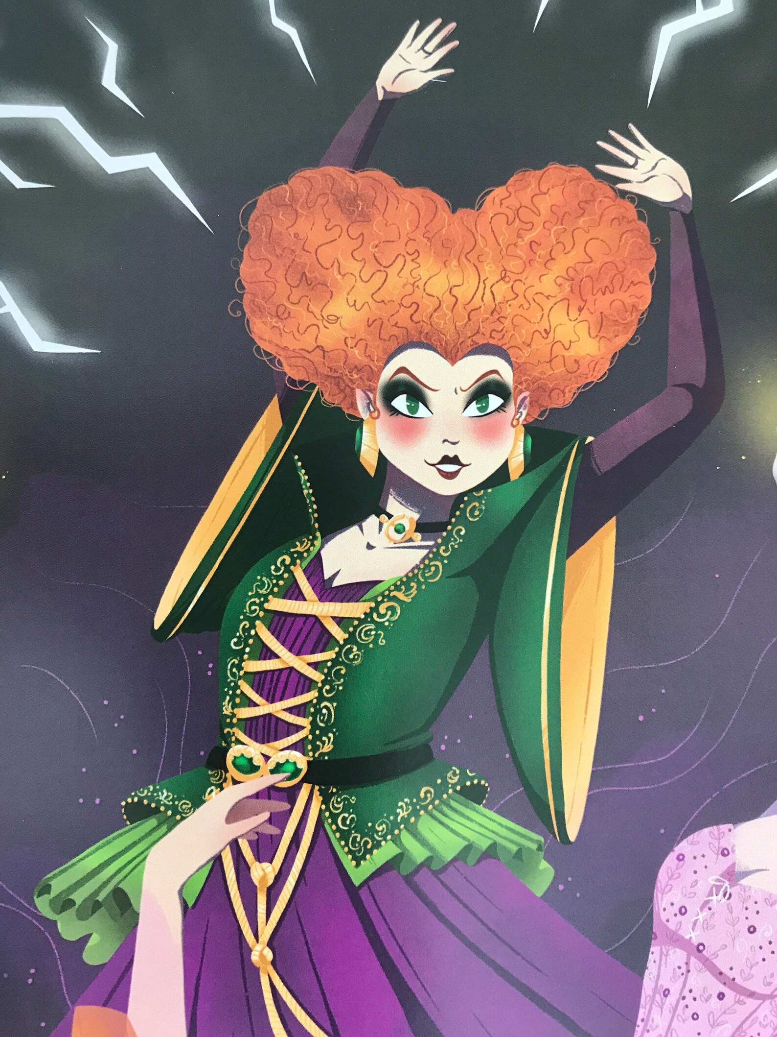 Hocus Pocus Witchy Ballerina Dance Inspired Art Print | Etsy