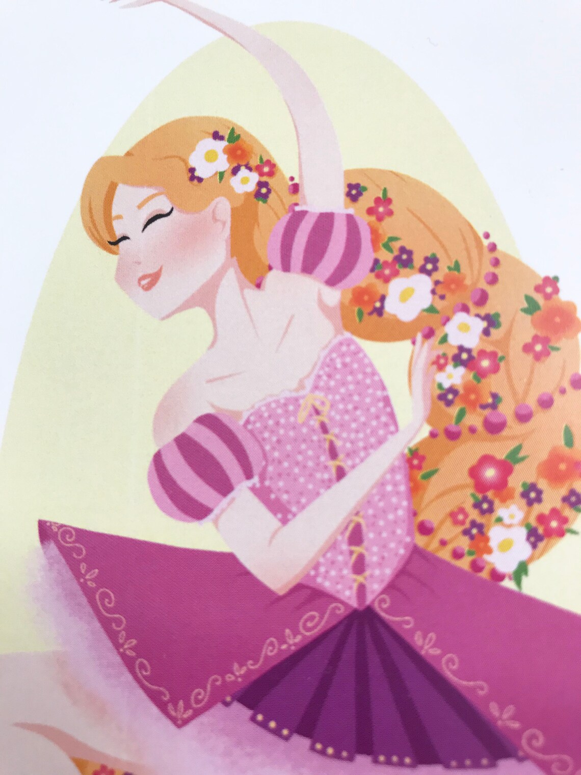 Disney Princess Ballerina Rapunzel From Tangled Art Print - Etsy Sweden