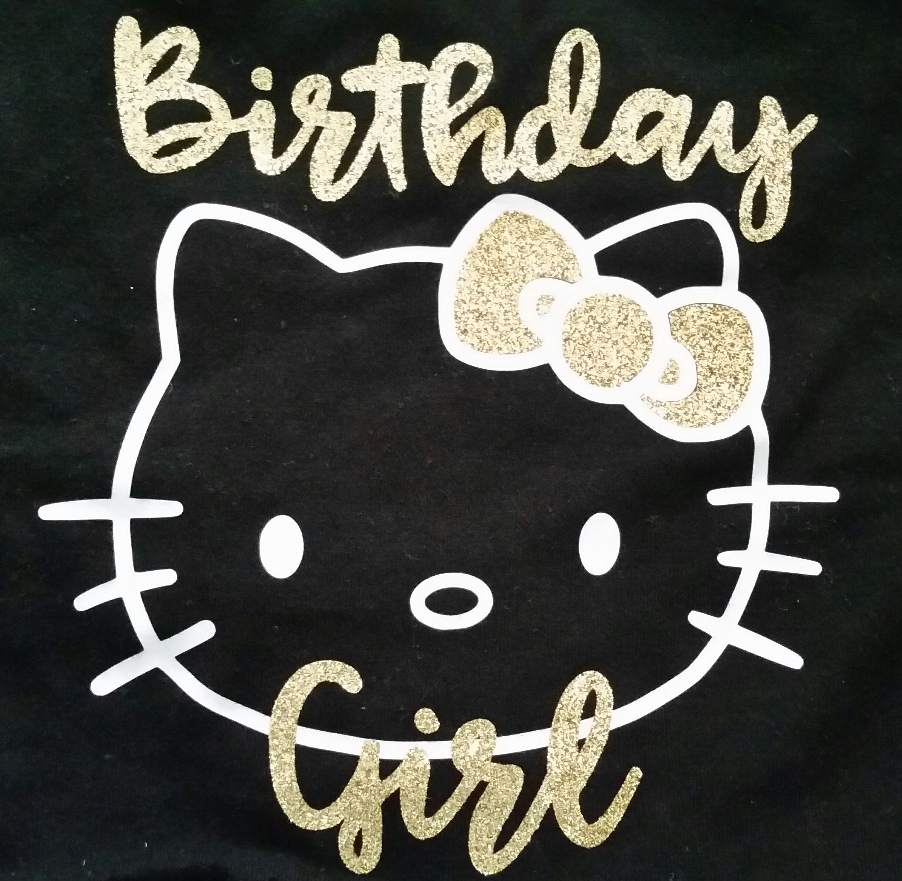 Hello Kitty Birthday Girl Shirt - Etsy