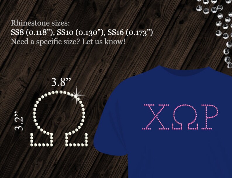 Rhinestone Greek Letters DXF Ai SVG EPS Digital Template Vector Clipart ...