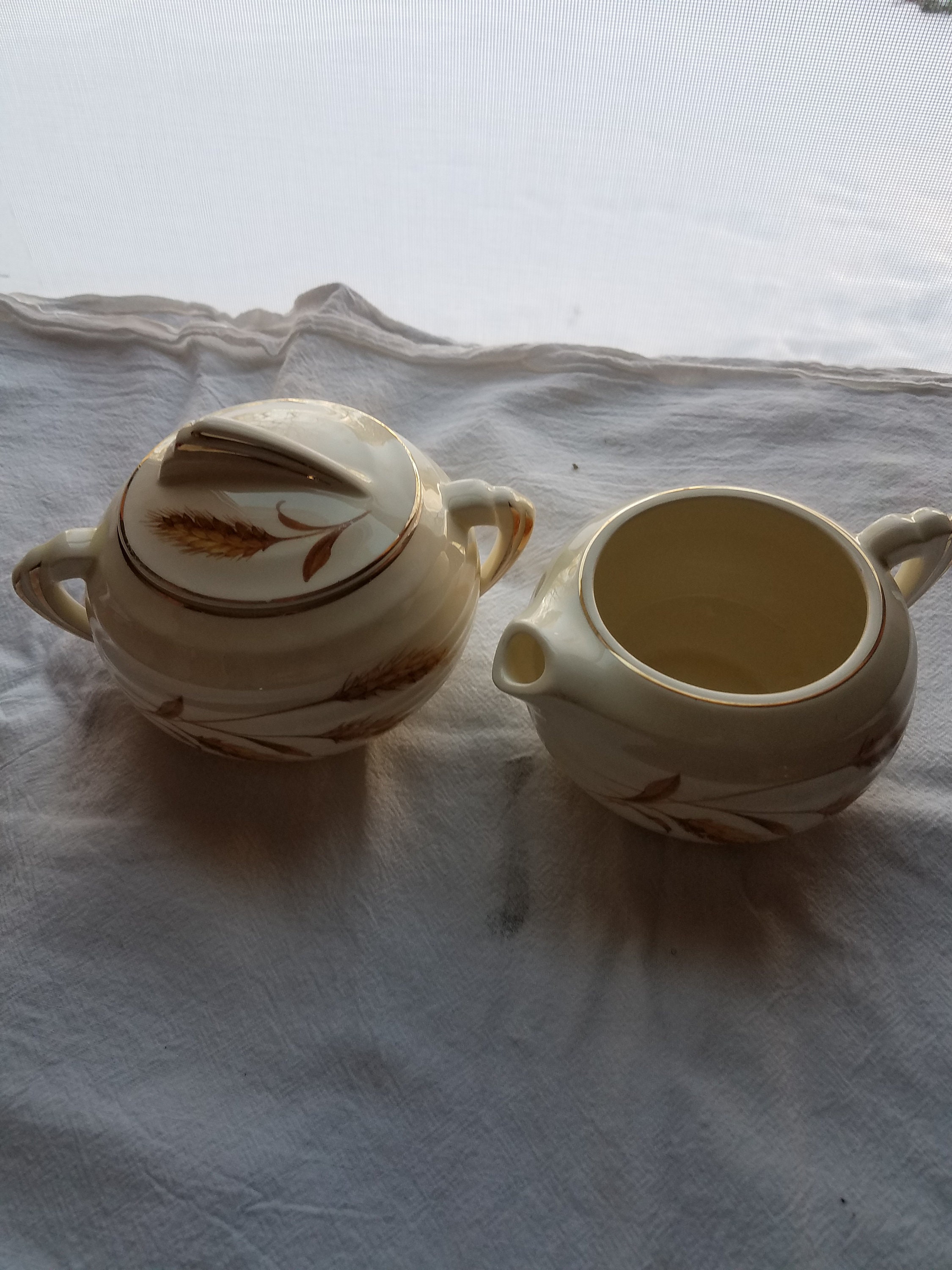 Vintage Edwin M. Knowles China Co Yorktown Sugar Bowl With Lid - Etsy ...