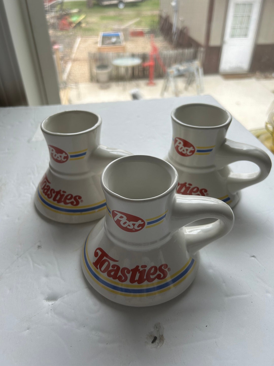 Post Toasties Travel Coffee Mug X 3 - Etsy