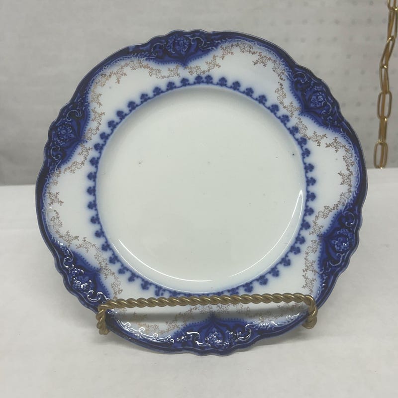 Flow Blue Alfred Meakin - Etsy