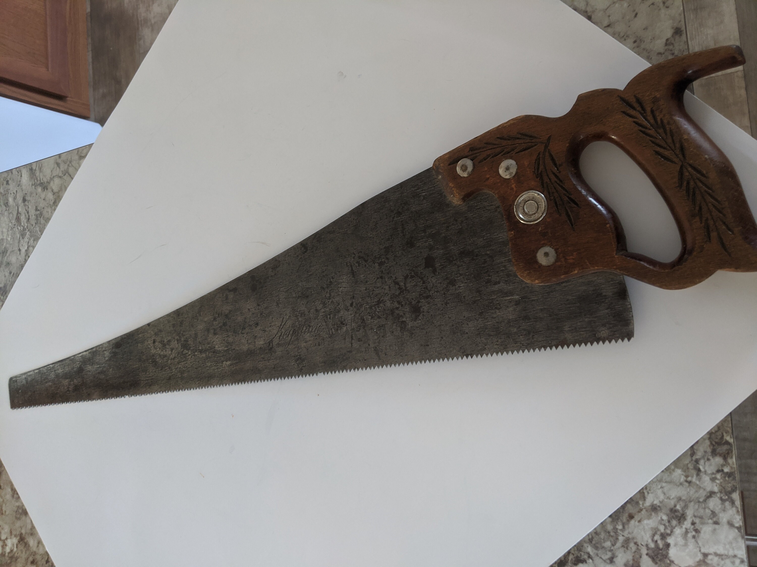 Disston Keystone Air Master 26" K-4 Hand Saw 8TPI - Etsy