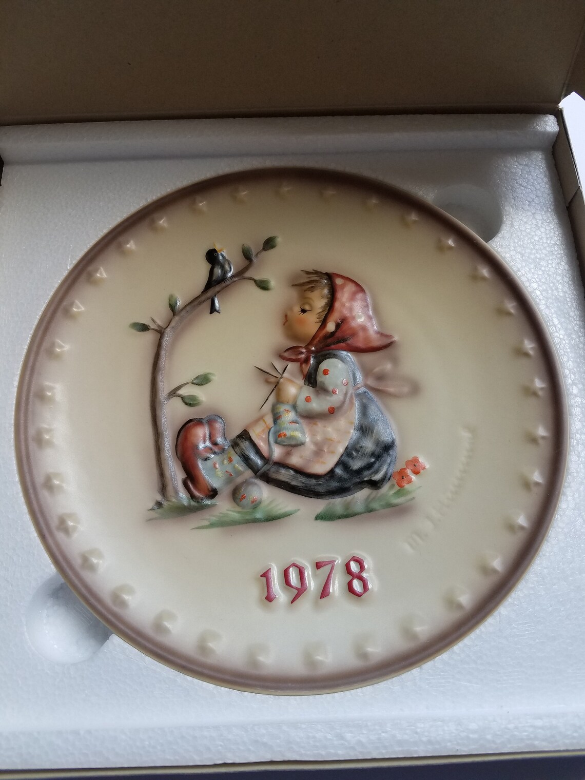 Vintage 1978 Hummel Plate Happy Pastime 8th Annual Goebel - Etsy