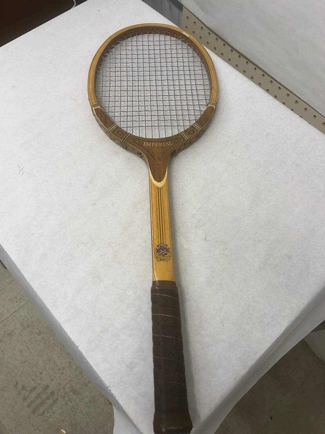 Vintage Tad Davis Imperial Tennis Racket Custom Made in the USA - Etsy