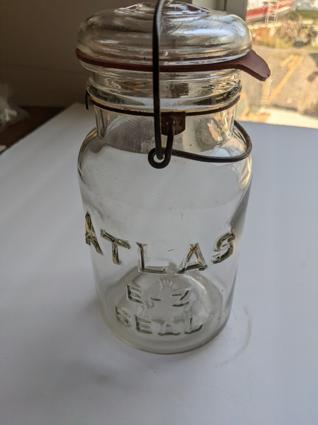 ATLAS | EZ Seal Mason Jar - Etsy