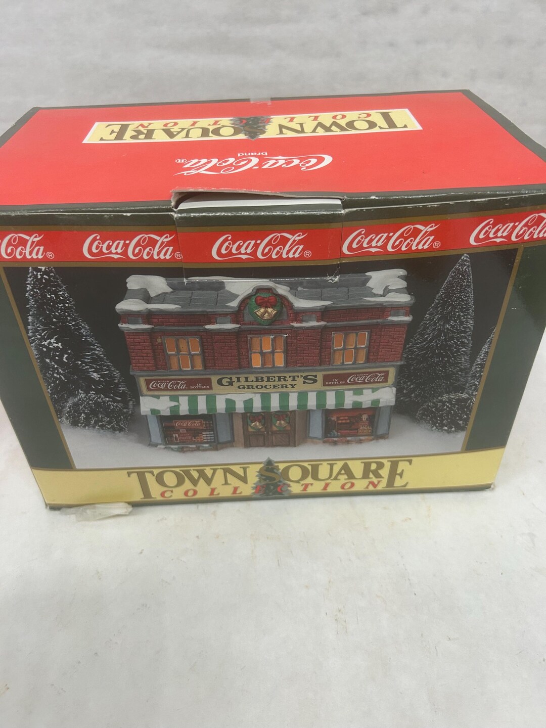 1991 Coca Cola Town Square Collection "gilbert's Grocery" - Etsy