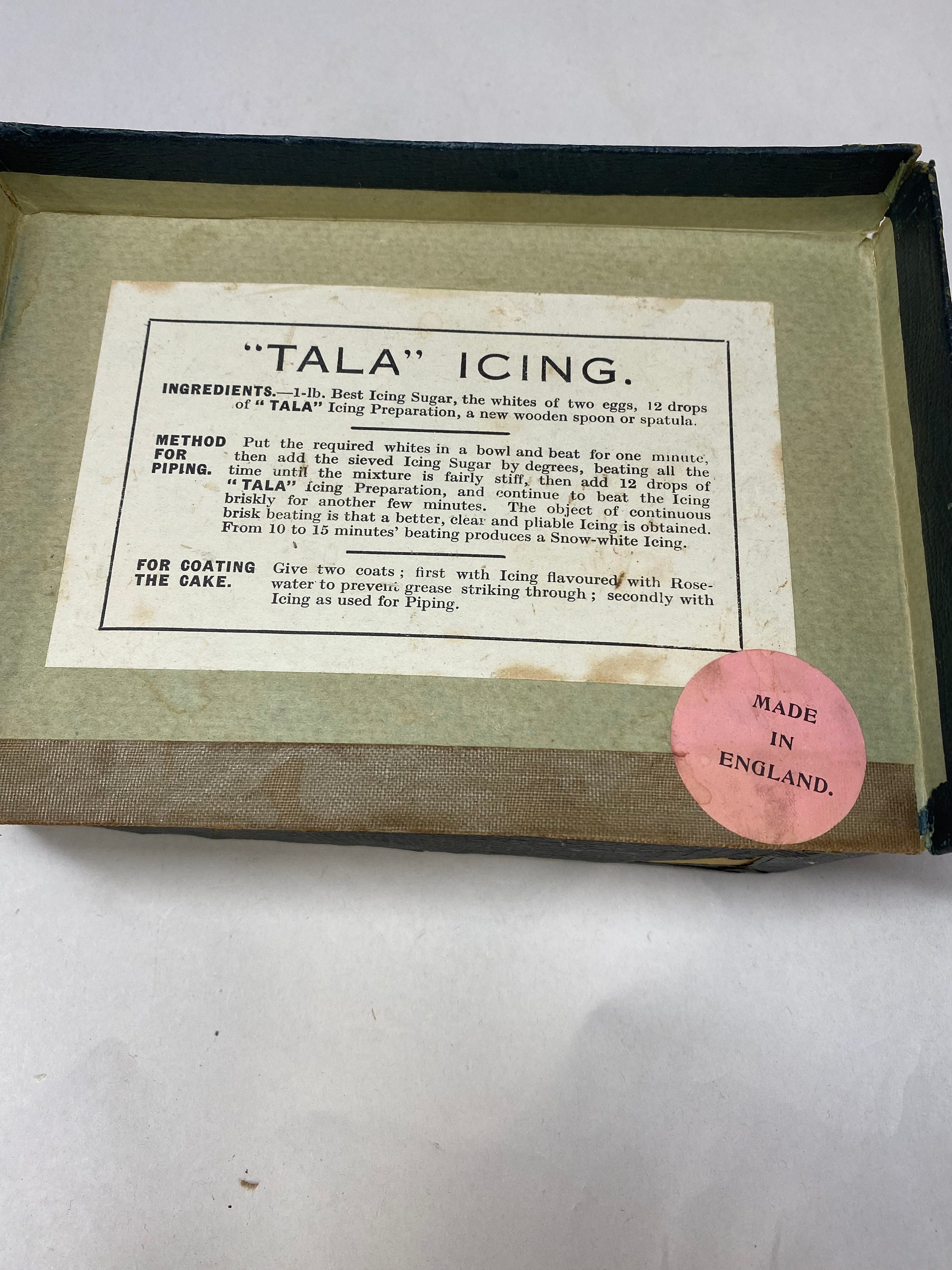 Vintage TALA Cake Icing Decorating Metal Syringe W/ Tips Made - Etsy