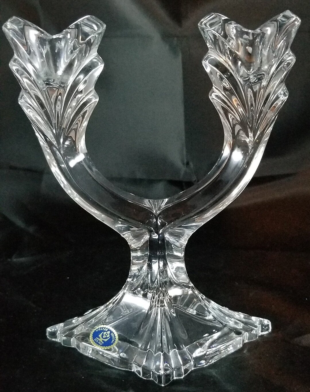 POLTAR Crystal Candelabra 7" Tall by 6" Wide - Etsy
