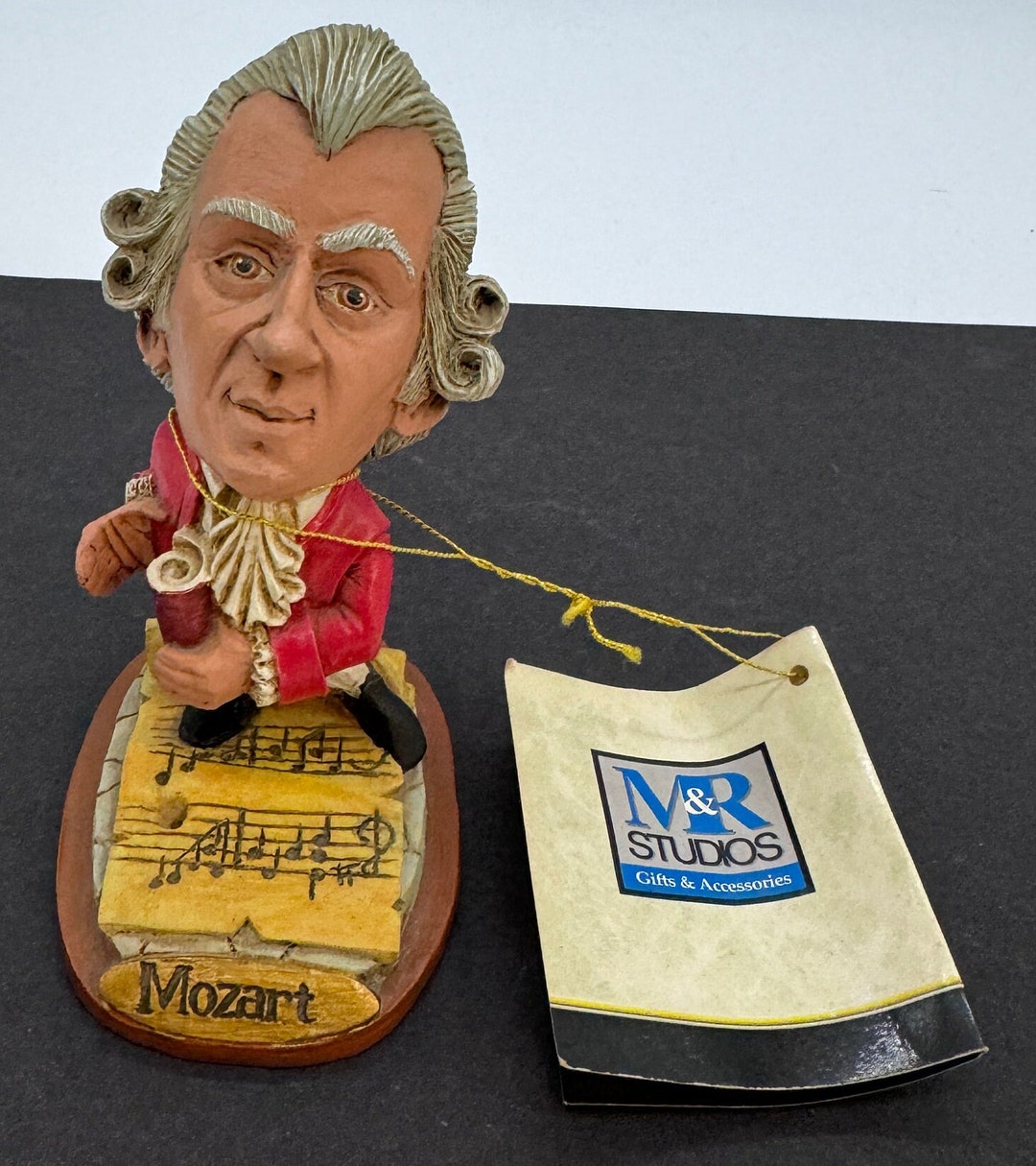 Vintage & Rare Mozart Pencil Holder Statue 5" T Music Masters M R ...