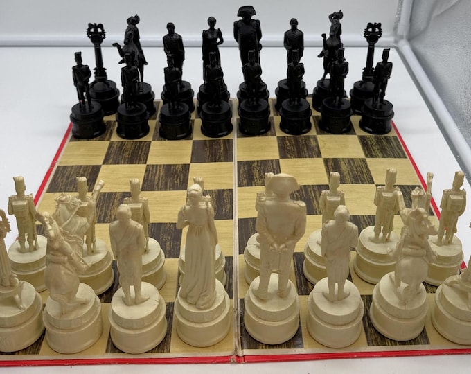 1966 NAPOLEON BONAPARTE Collectors Series Chess Set Complete - Etsy
