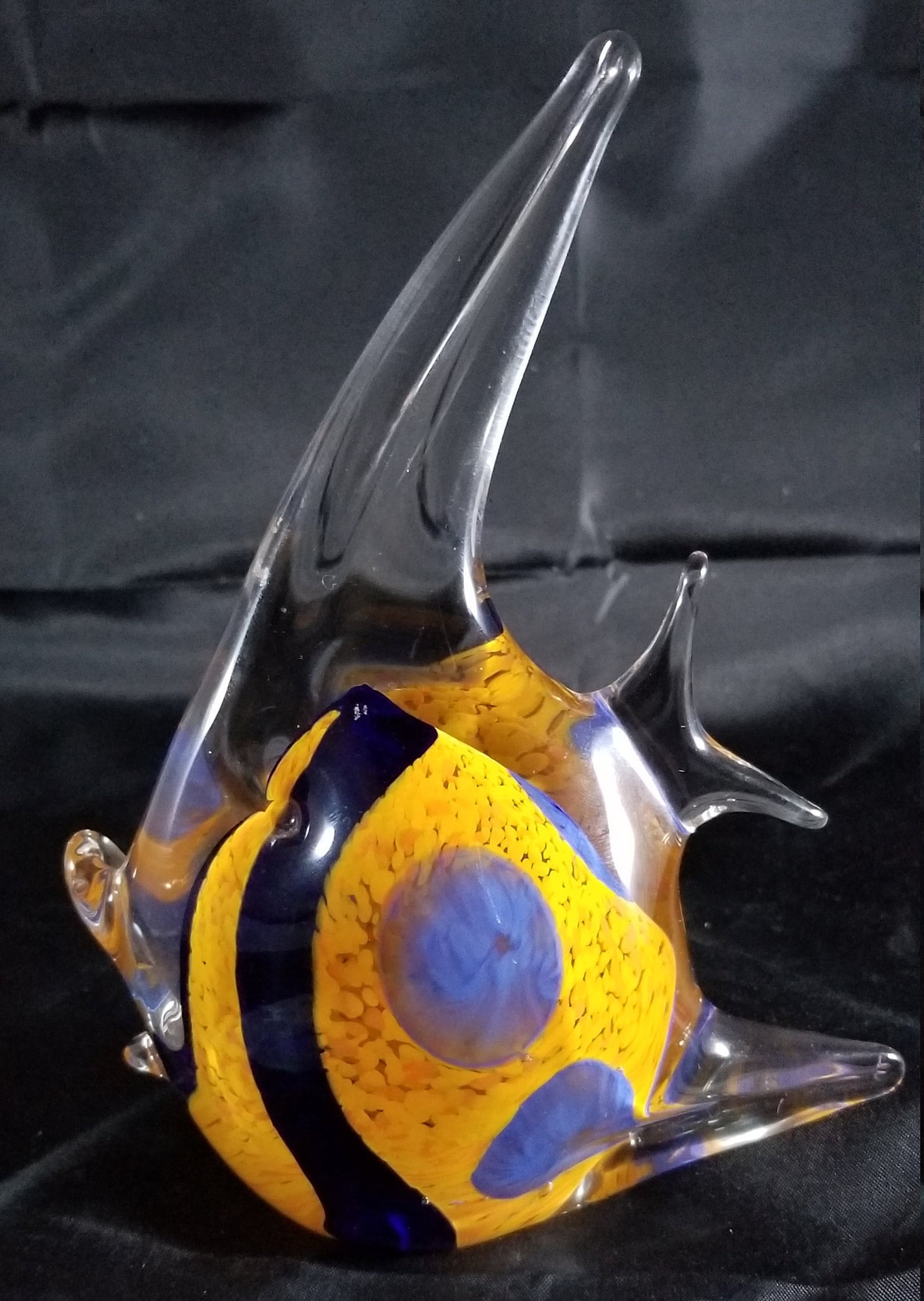 Glass Blown Small Multicolored Fish Art & Collectibles Glass Art Glass ...