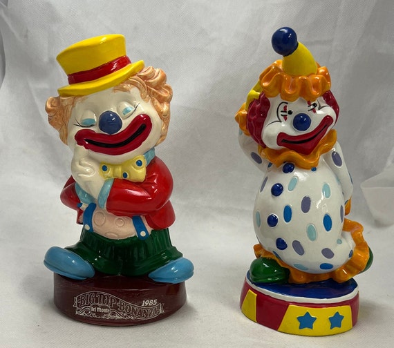 Figurines & Knick Knacks Art & Collectibles Vintage Metal Clown coin ...