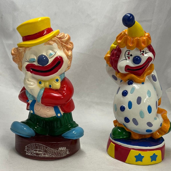 Vintage Clown Bank - Etsy