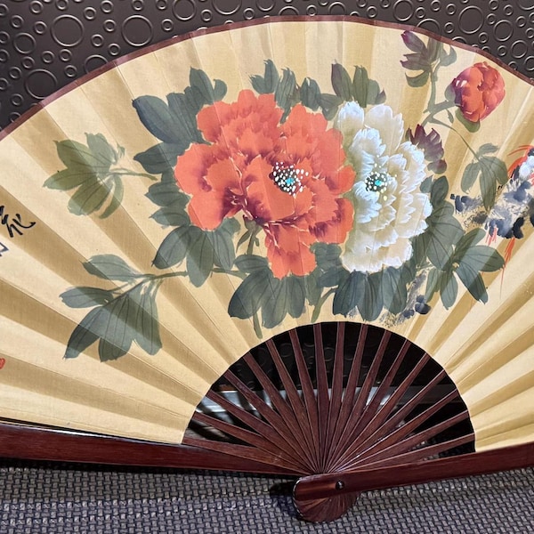 Large Japanese Fan - Etsy