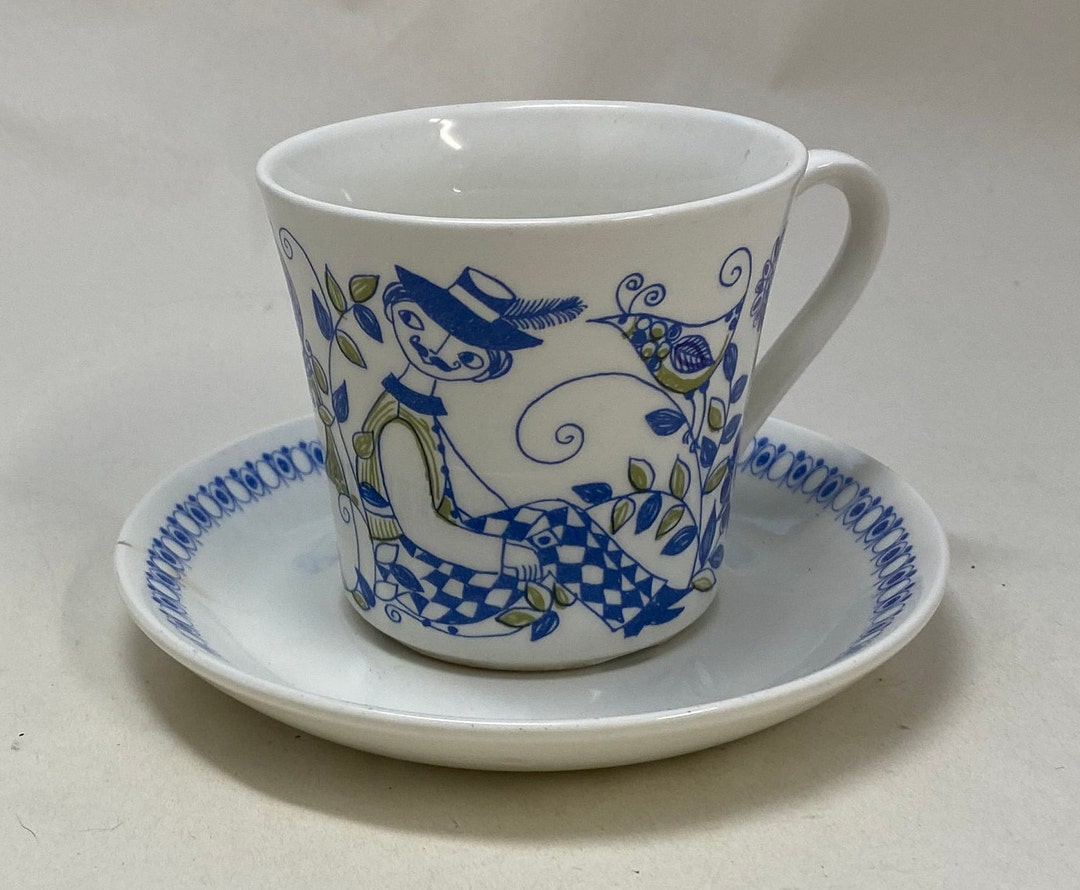 Figgjo Turi Design Lotte Made in Norway Cup and Saucer. - Etsy