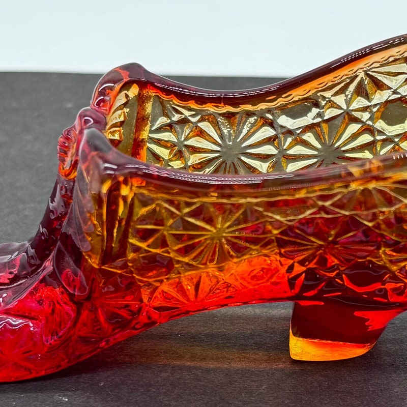 Amberina Glass - Etsy