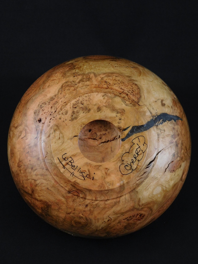 Hand-carved Cherry Burl Wood Urn | Small Cremation Urn (U.453) - Etsy