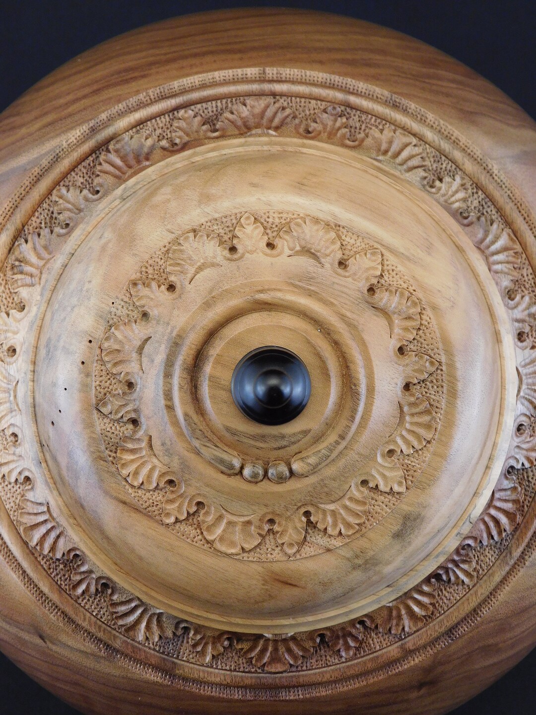 URN U.316 Cremation Urn for Human Ashes Carved Urn Wood Urn Full Size ...