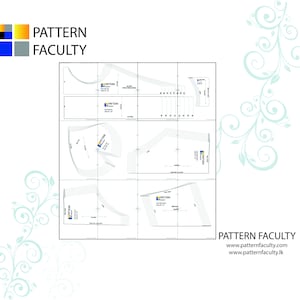 Plus-set 101 Plus Size, Bra and Panty Set, PDF Patterns for Women ...