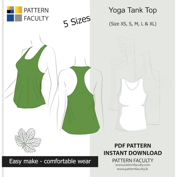 Yoga Tank Top - Etsy