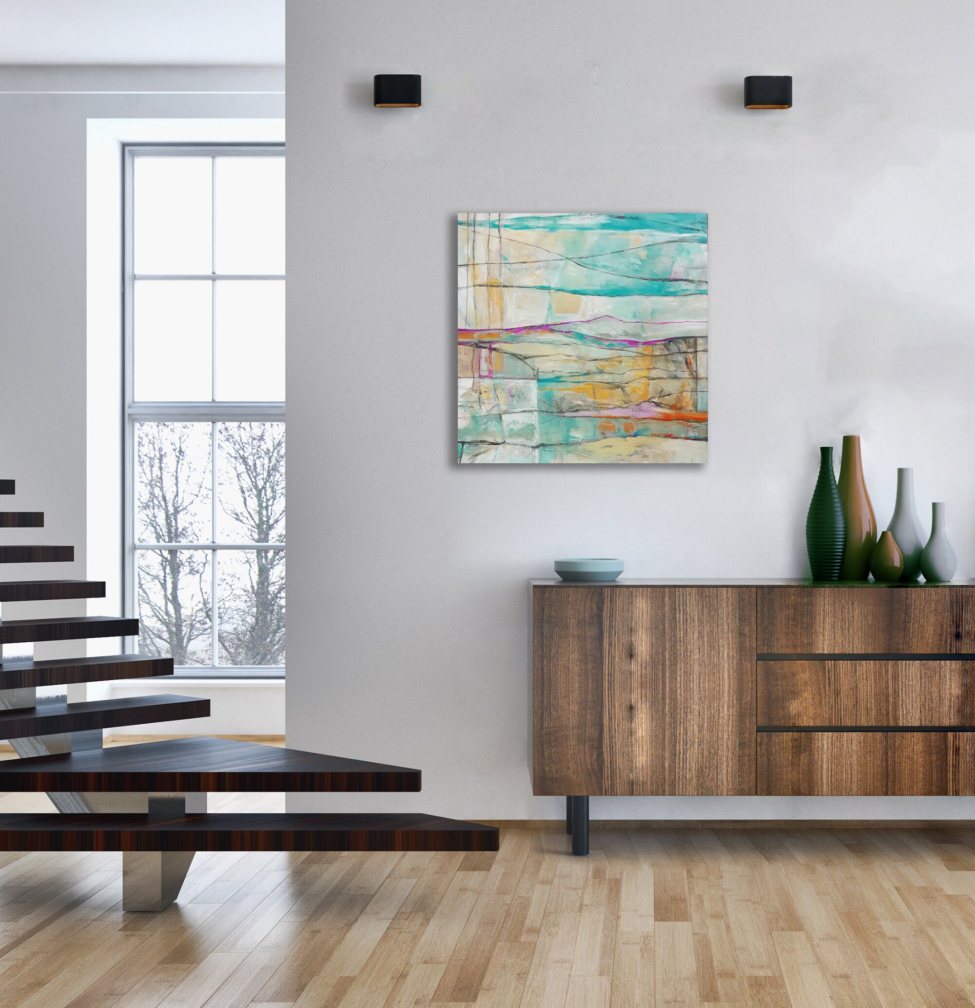 Abstract Painting Original Modern Abstract Art Acrylic - Etsy