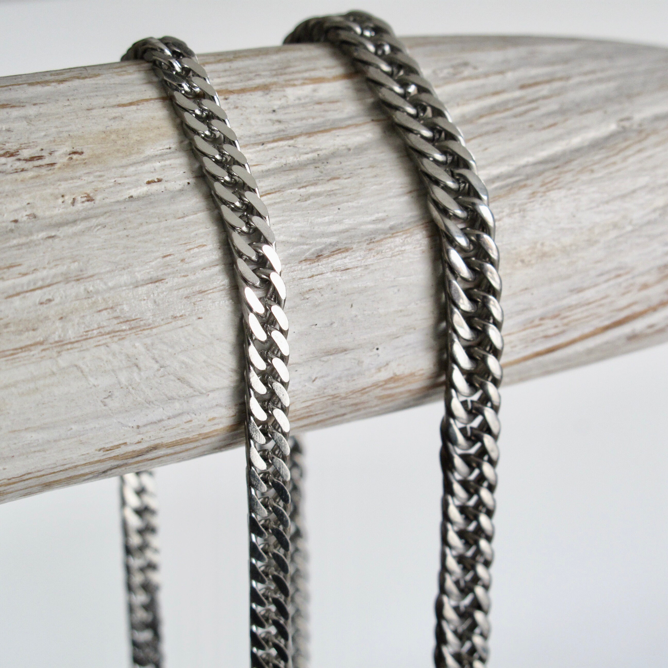 Gourmet Chain in Stainless Steel 316L - Etsy UK