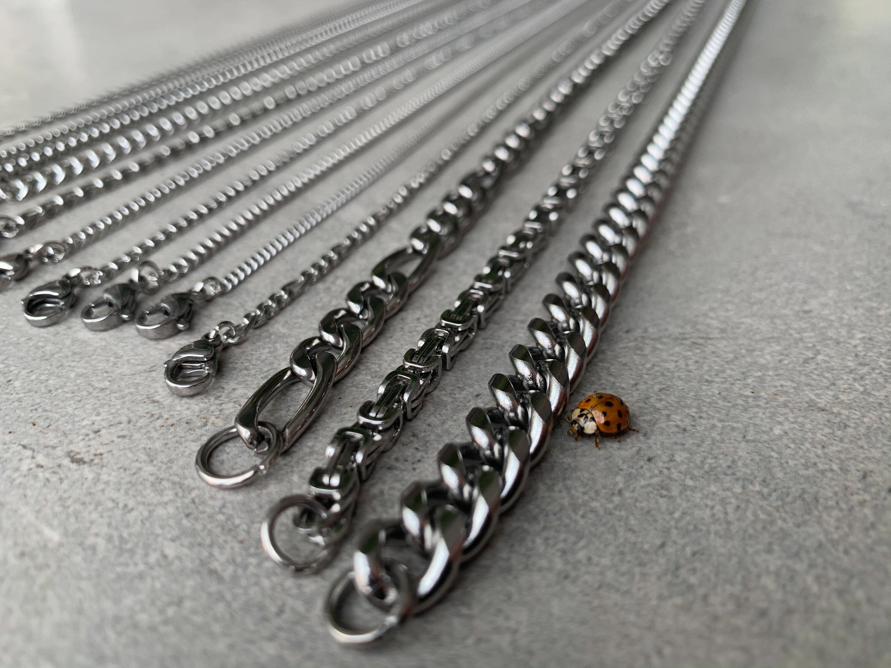 Gourmet Chain in Stainless Steel 316L - Etsy UK