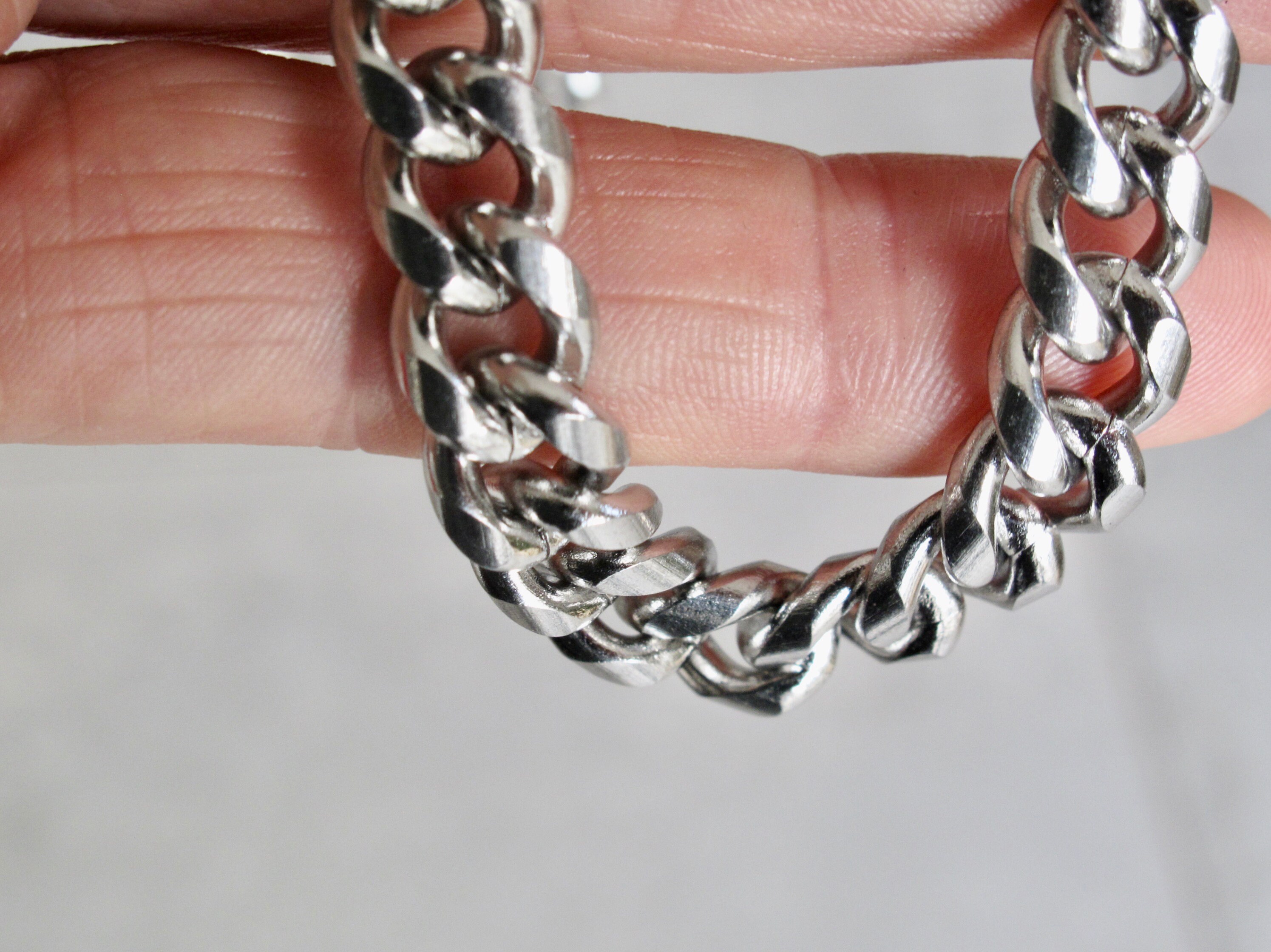 Gourmet Chain in Stainless Steel 316L - Etsy UK