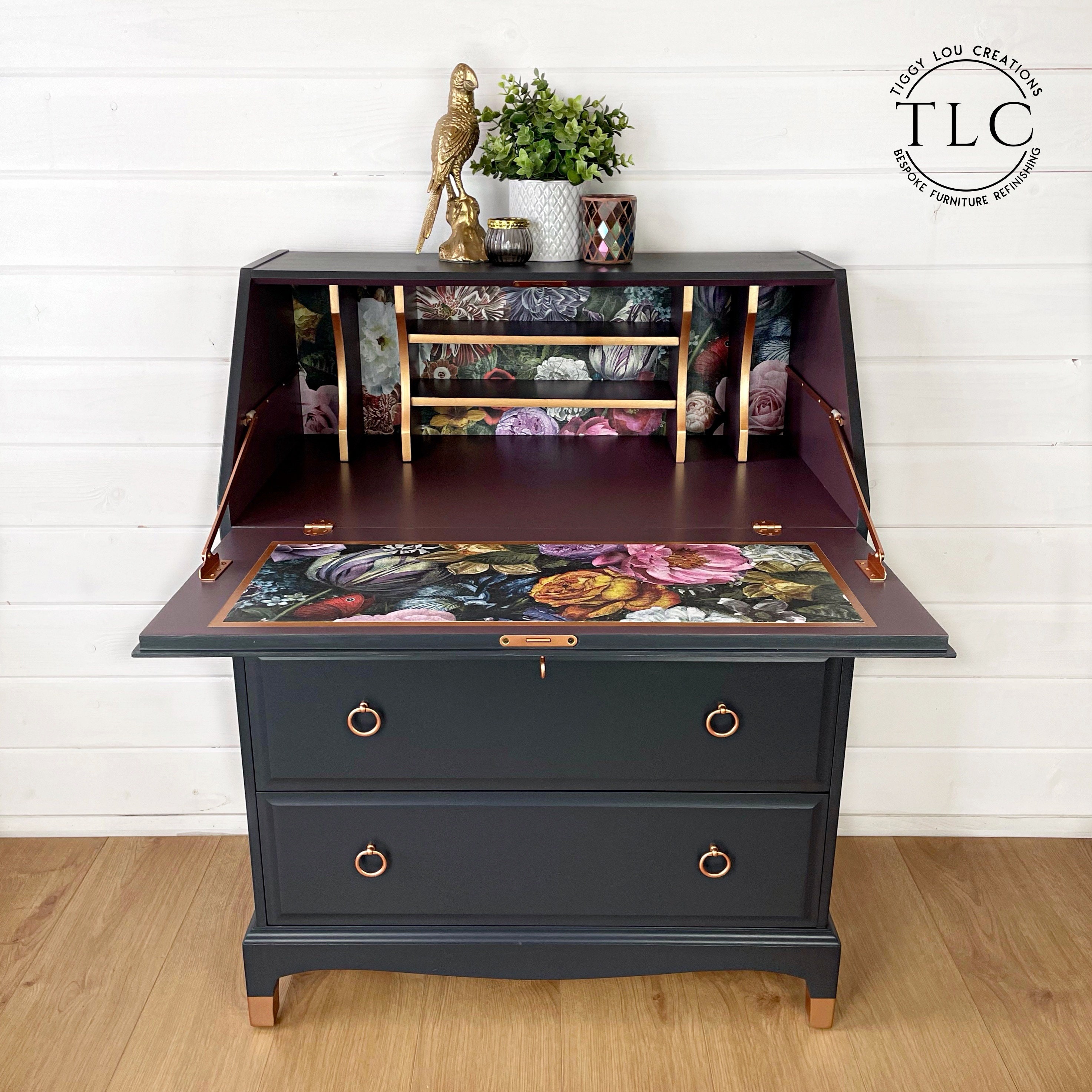 Stag Minstrel Bureau Made to Order - Etsy UK