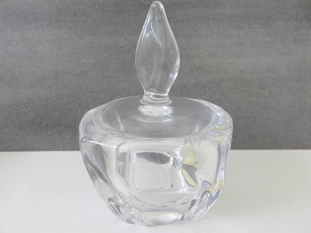 Daum, Crystal Jewelry Box, Nancy, France - Etsy