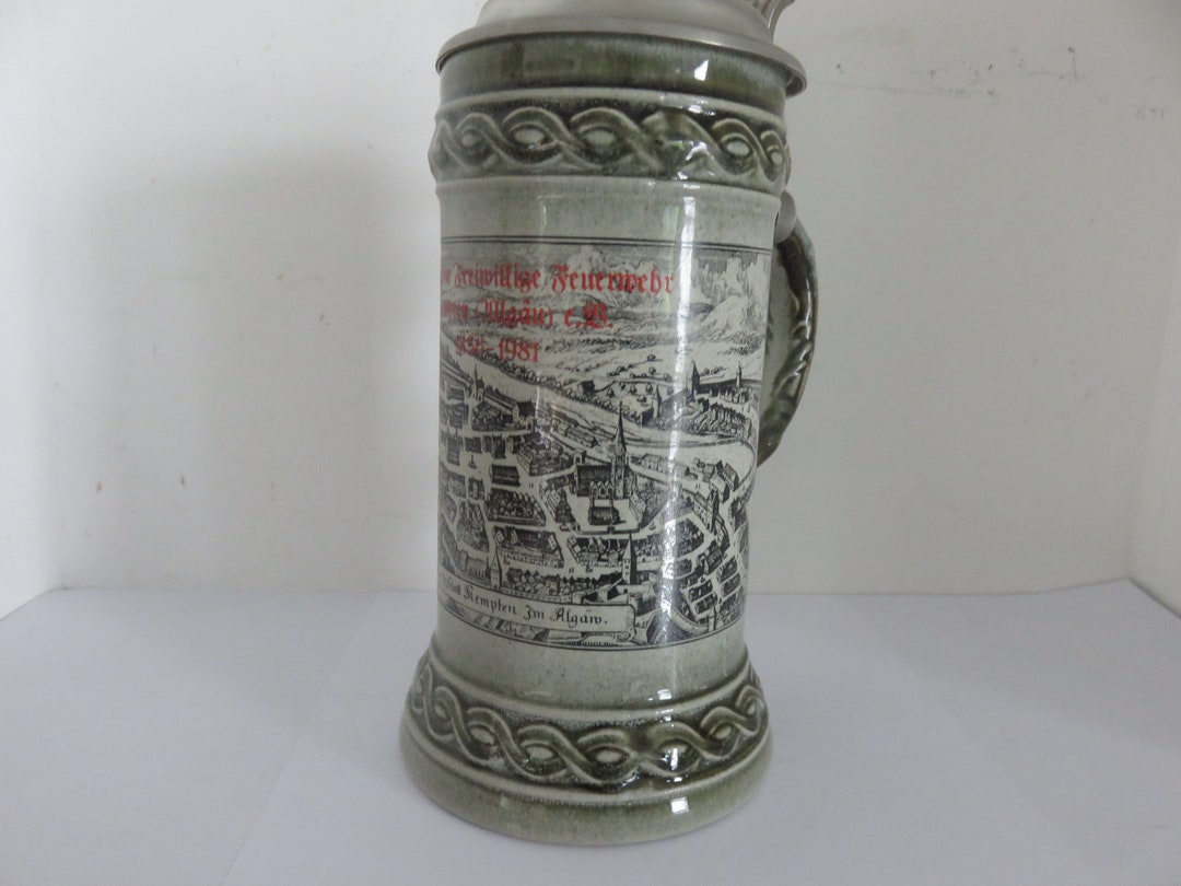 Original GERZIT GERZ Mug, Vintage Beer Stein, Germany, 80s - Etsy