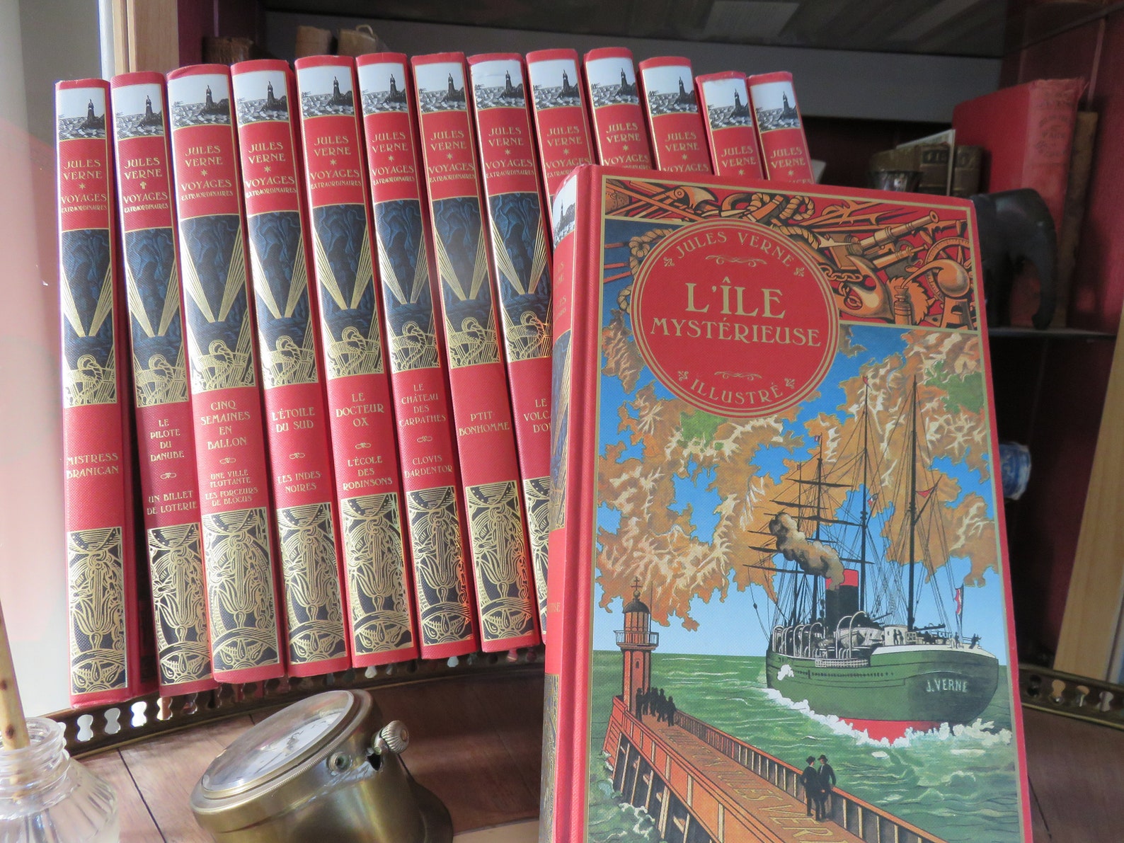 Jules Verne Atlas Collection Facsimile Of The Originals | Etsy