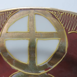 Old Japanese Plates, Satsuma Plates, Noritake Factory, Shimazu Symbol ...