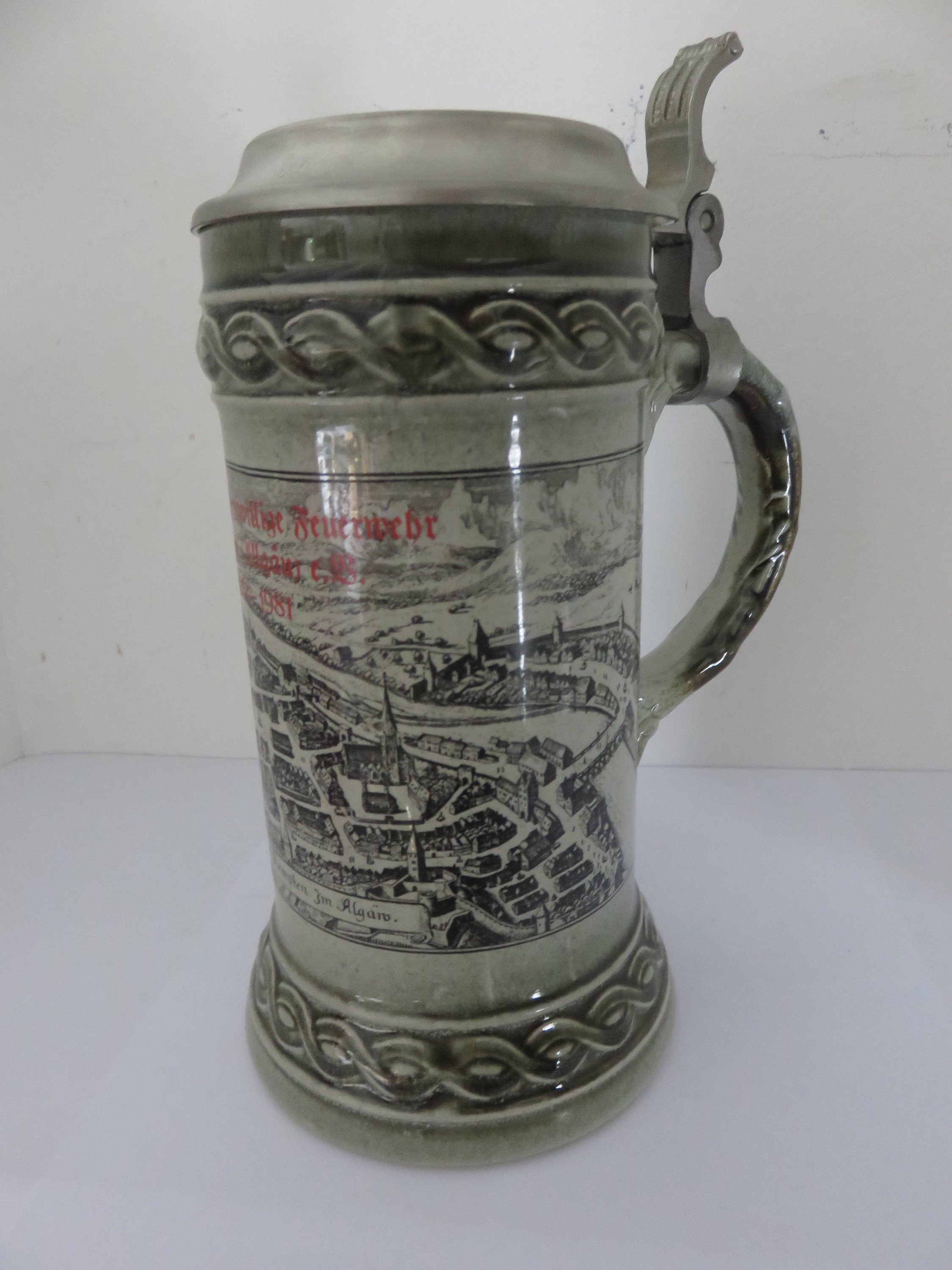 Original GERZIT GERZ Mug Vintage Beer Stein Germany 80s - Etsy