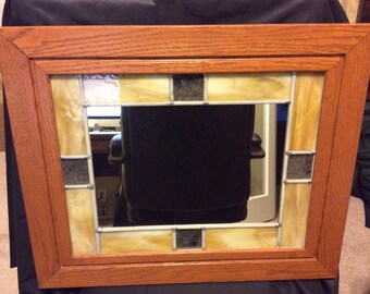Stained Glass Mirror Frame - Etsy