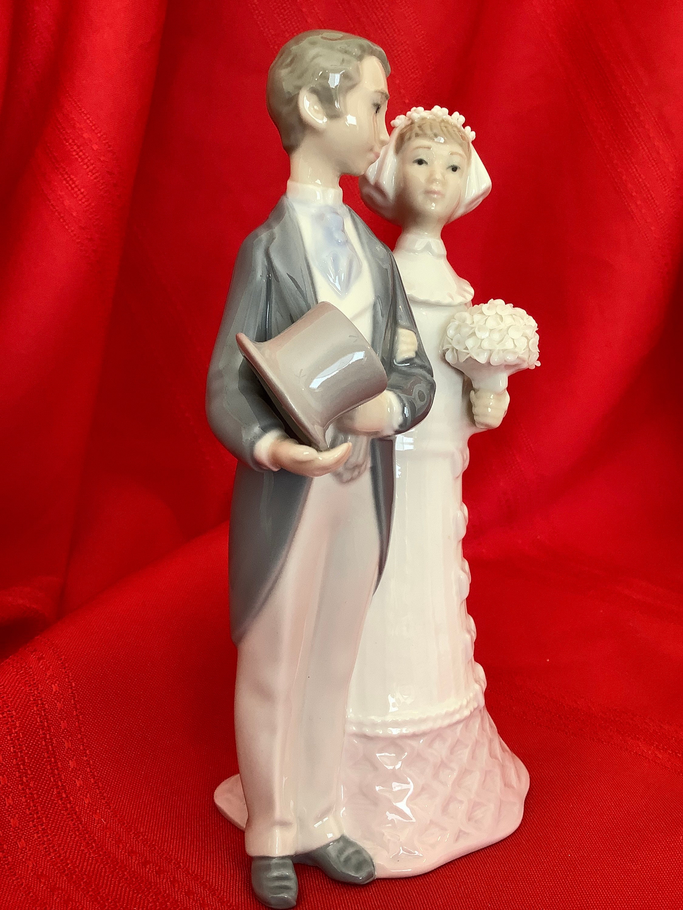 Lladro Figurine Bride and Groom 4808 Gloss Retired Ca. 1970 - Etsy