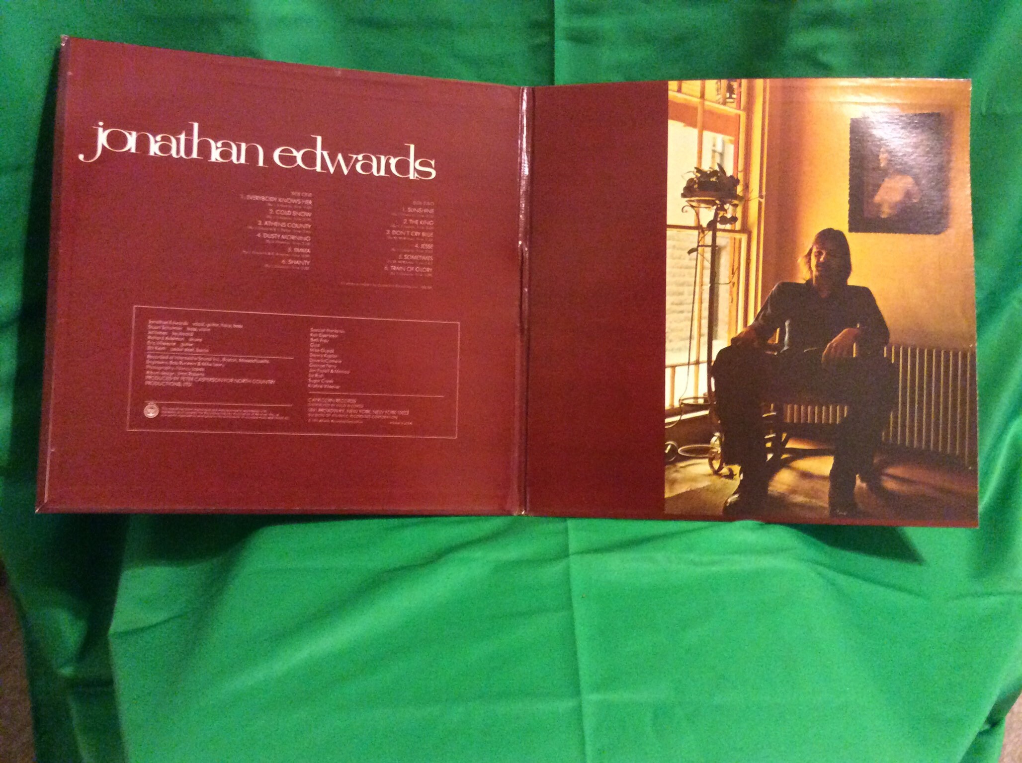 Jonathan Edwards Vinyl Lp 2 Albums Capricorn SD 862 / - Etsy UK