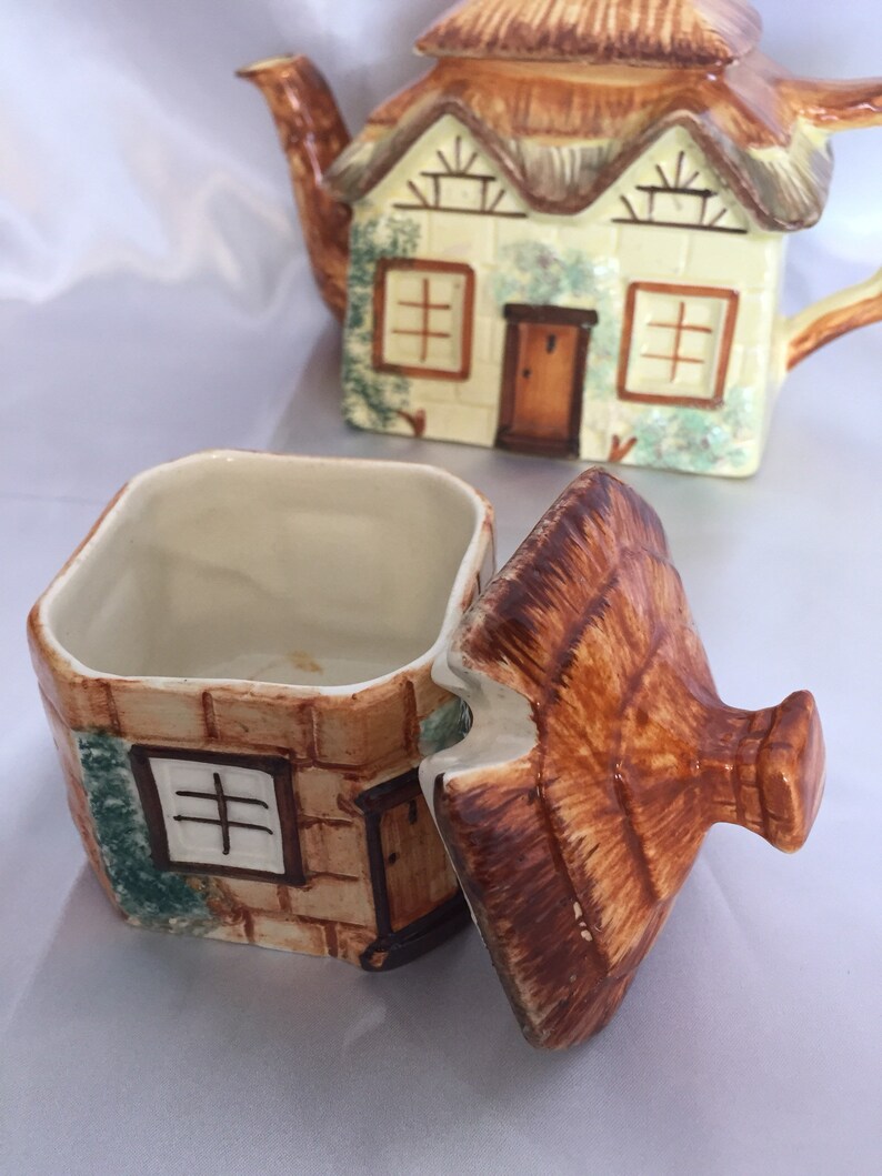 Keele St. Pottery English Cottage Tea set | Etsy
