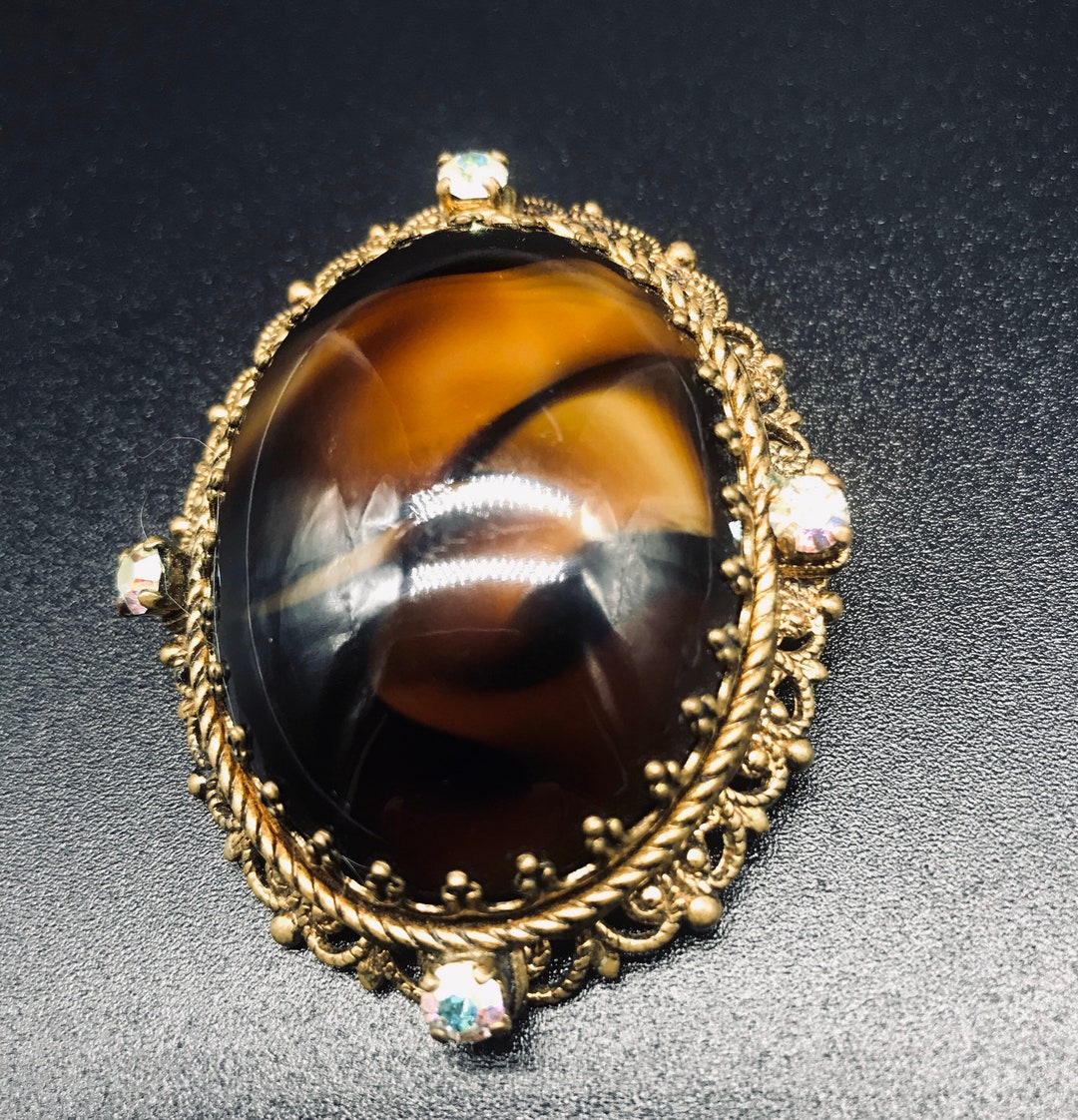 Vintage West Germany Brooch - Etsy