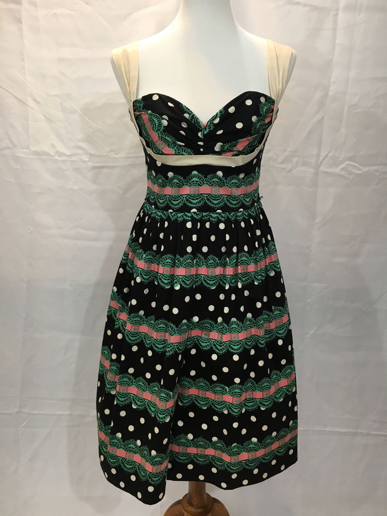 Pretty Betsey Johnson Shelf Bust Dress - Etsy
