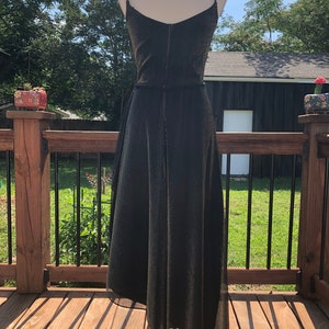 Early 80's Black & Metallic Gold Disco Dress - Etsy