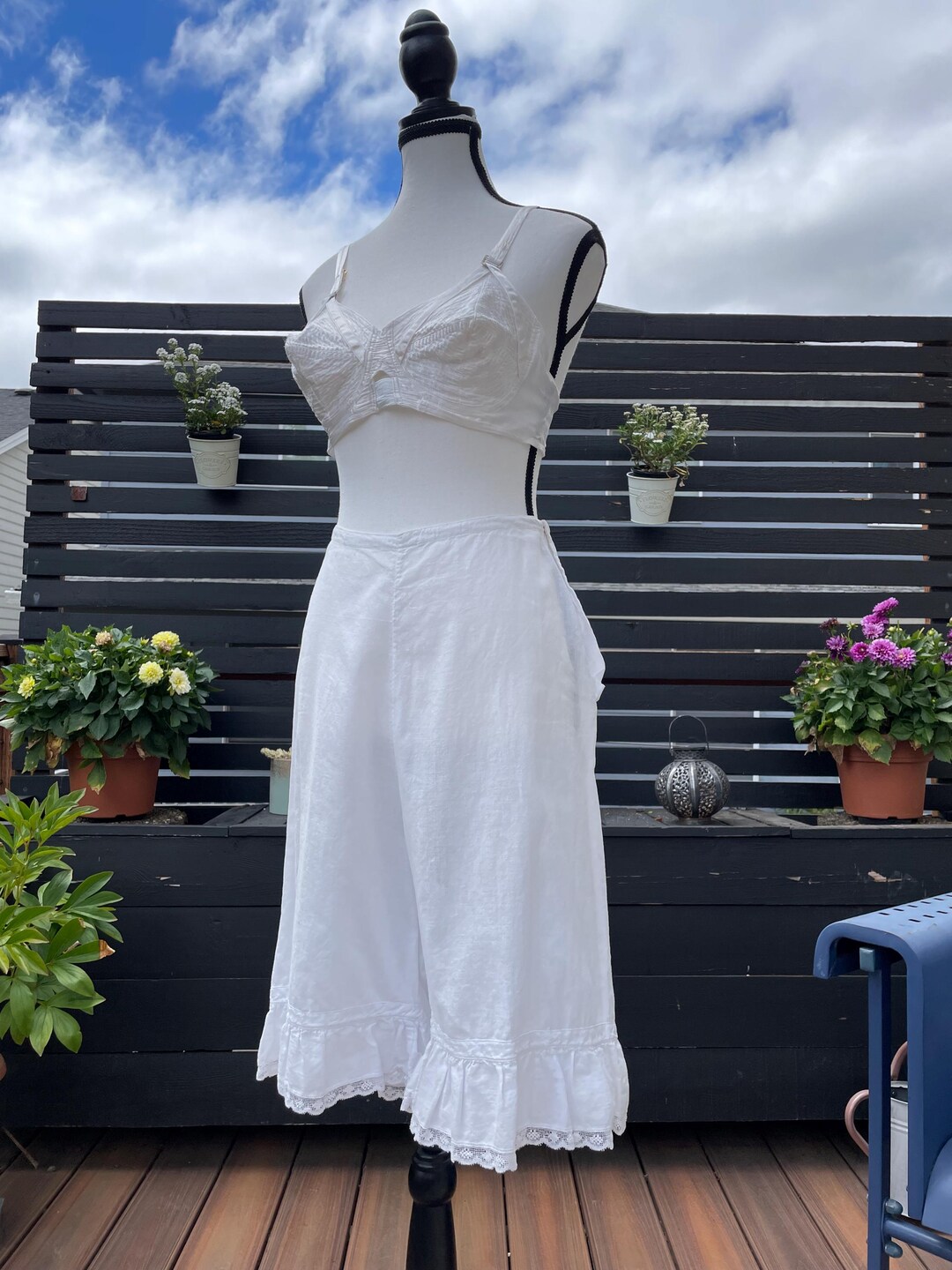 50's White Satin Cradle Cup Bullet Bra - Etsy