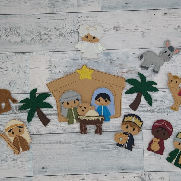 Felt Nativity - Etsy