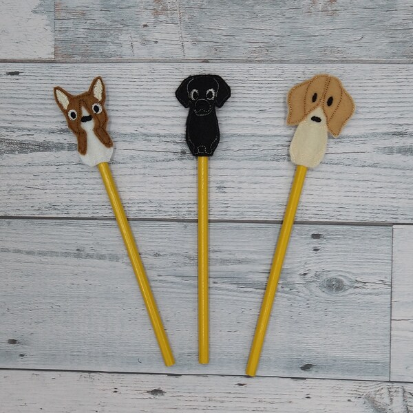 Dog Pencil Toppers - Etsy