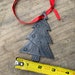 Blacksmith Forged Christmas Tree Ornament. Personalization or ...