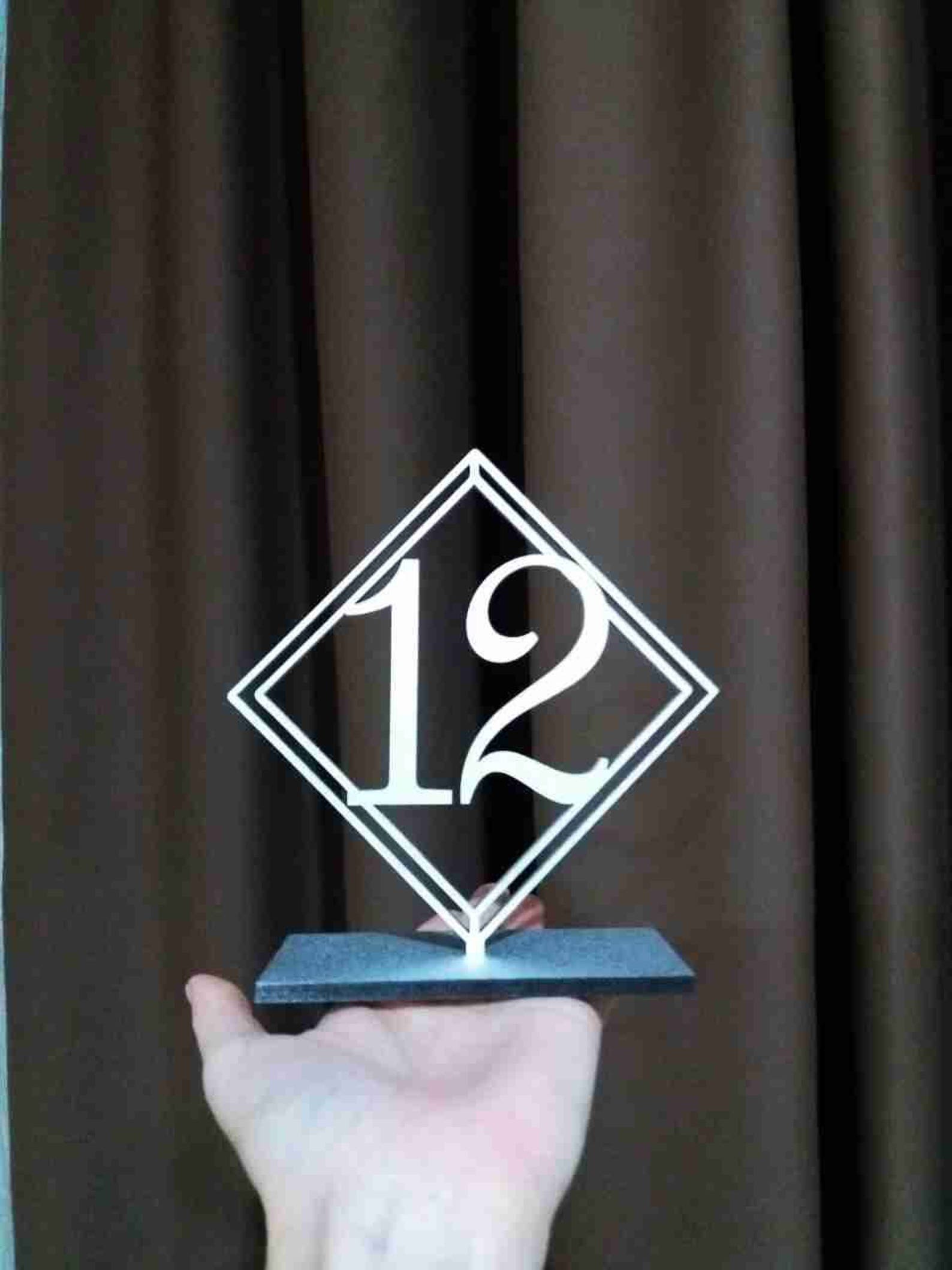 Table Numbers-gold Table Numbers table Numbers With - Etsy