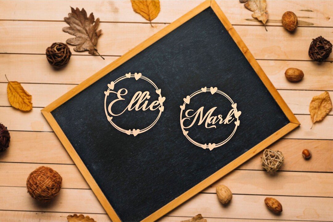 Table Place Name , Wedding Place Names , Wooden Place Name ...