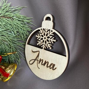 Custom CHRISTMAS Tree Baubles Christmas Tree Decor Personalized ...